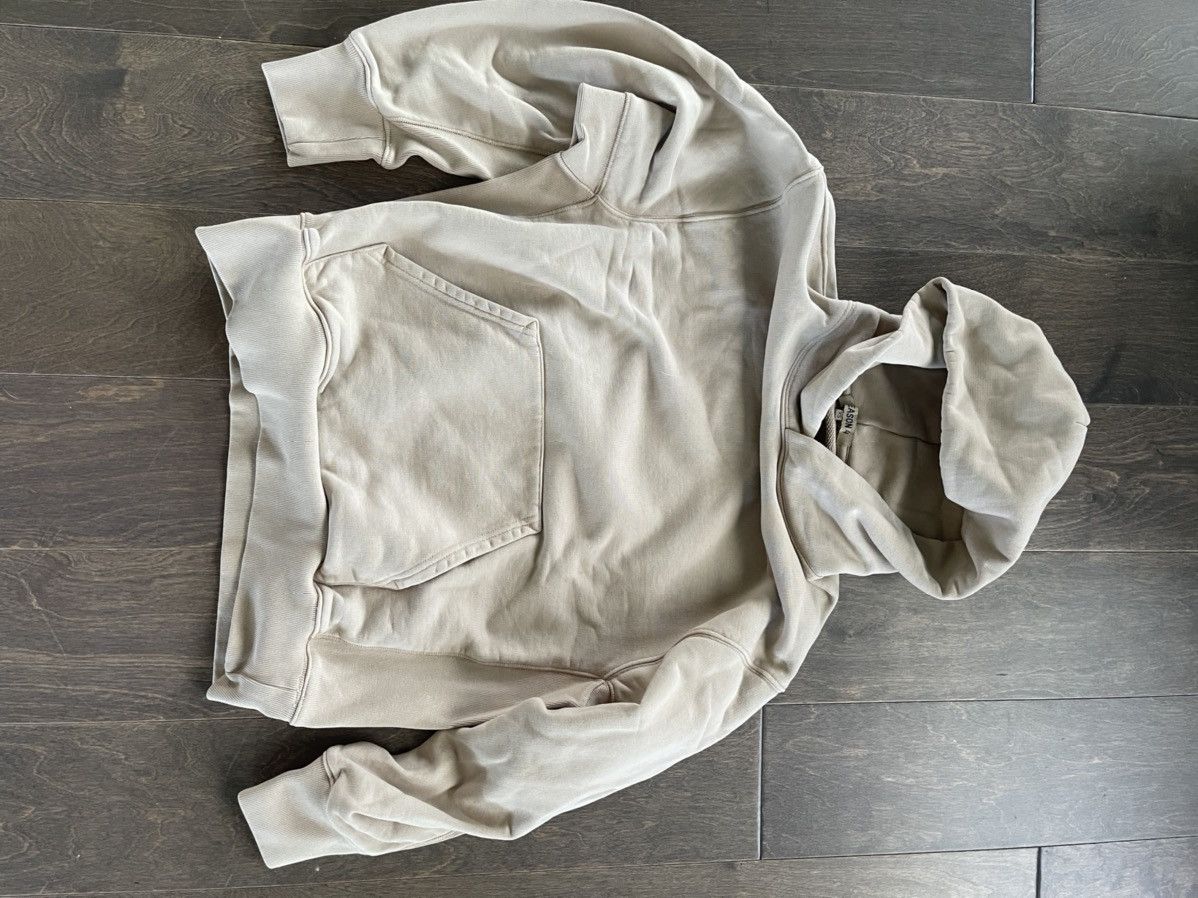 Yeezy Season 4 Boxy Fit Hoodie Light Sand | Grailed