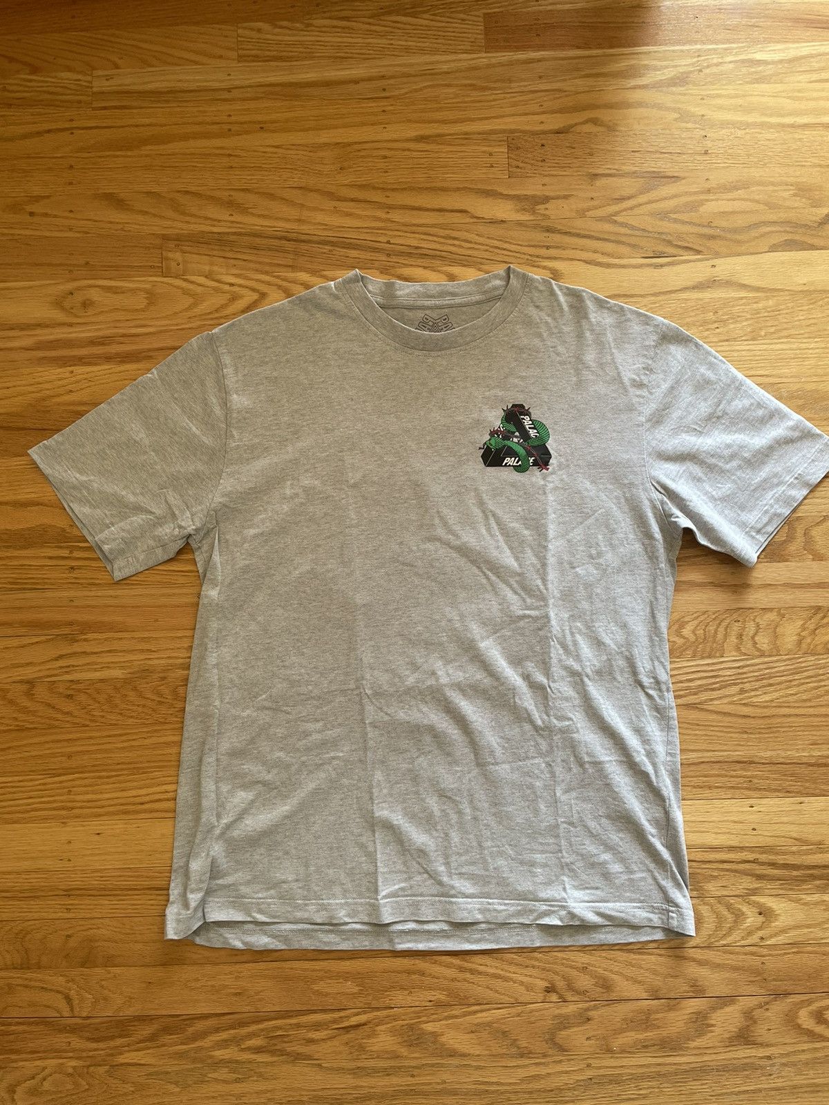Palace Palace Hesh Mit Fresh Grey Tee XL | Grailed