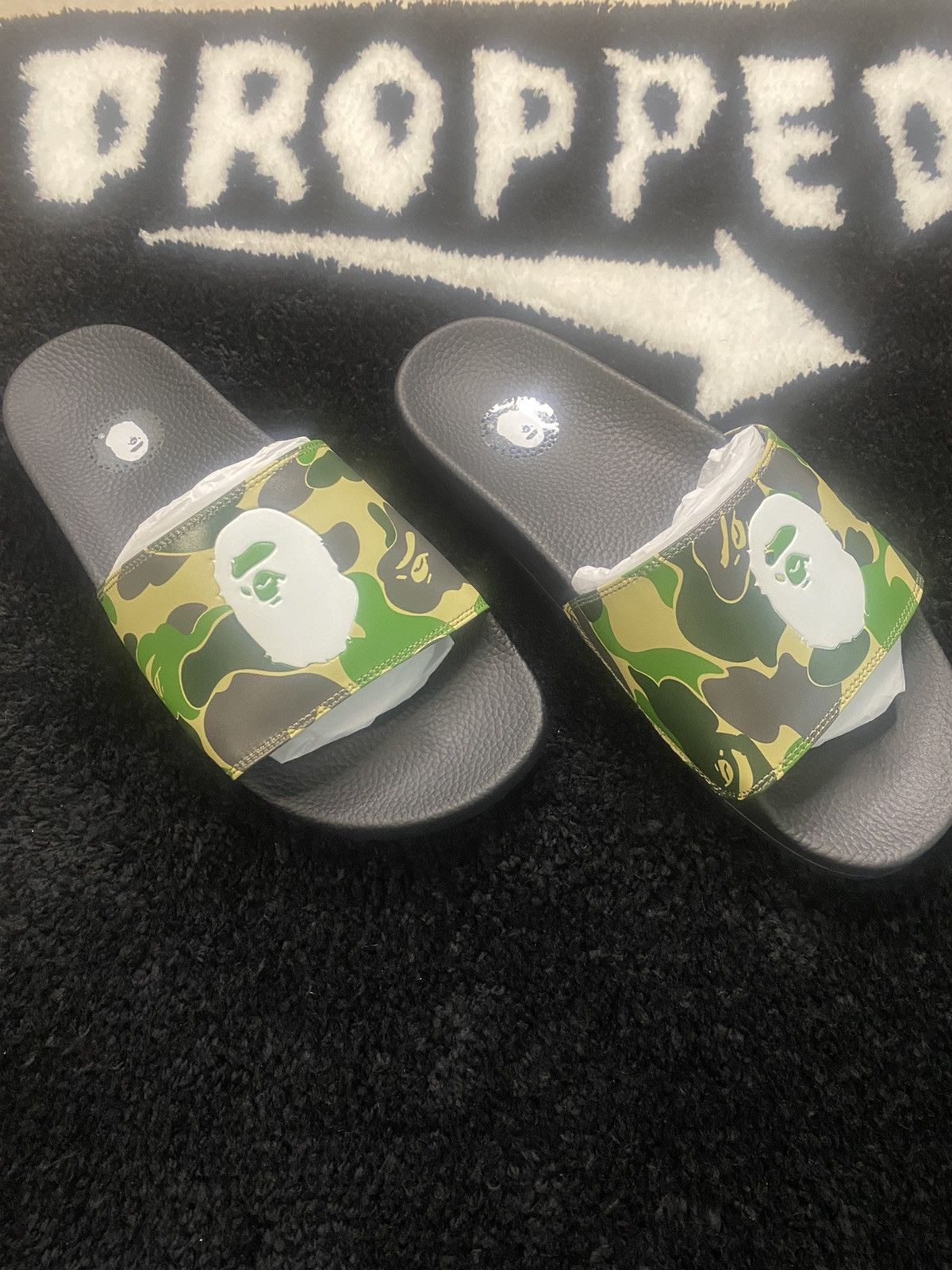 Bape Bape camo slides | Grailed