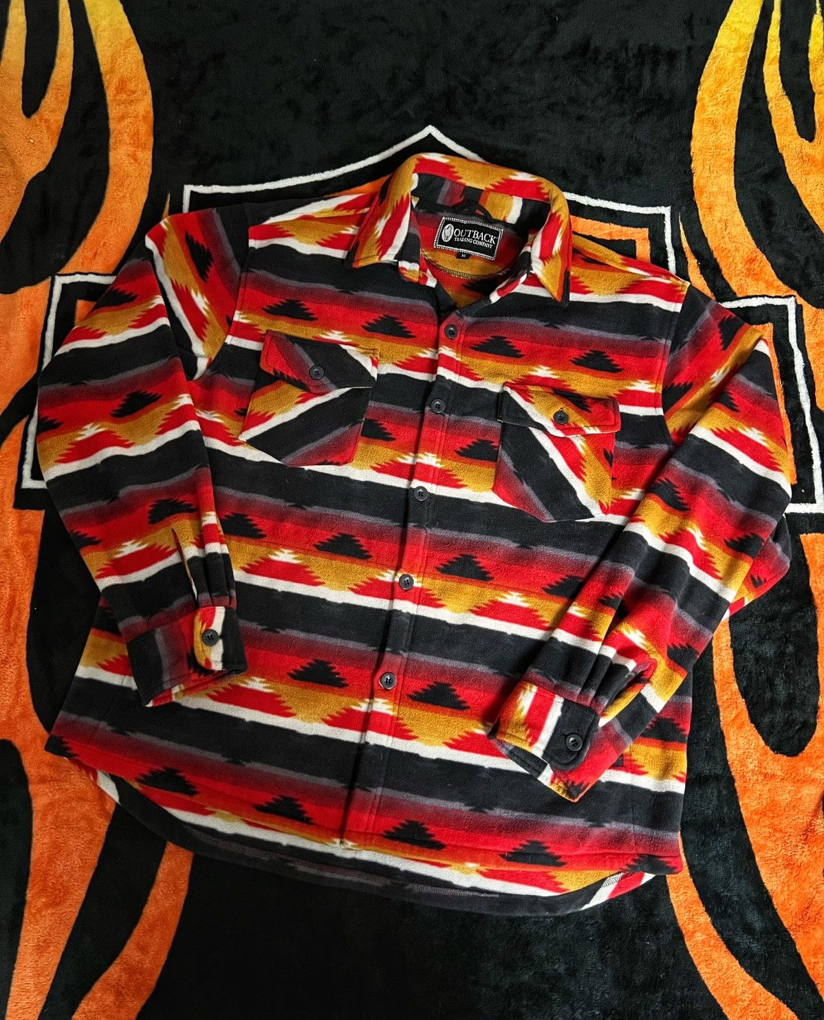 Navajo × Polo Ralph Lauren Vintage Outback Polo Ralph Lauren Style ...