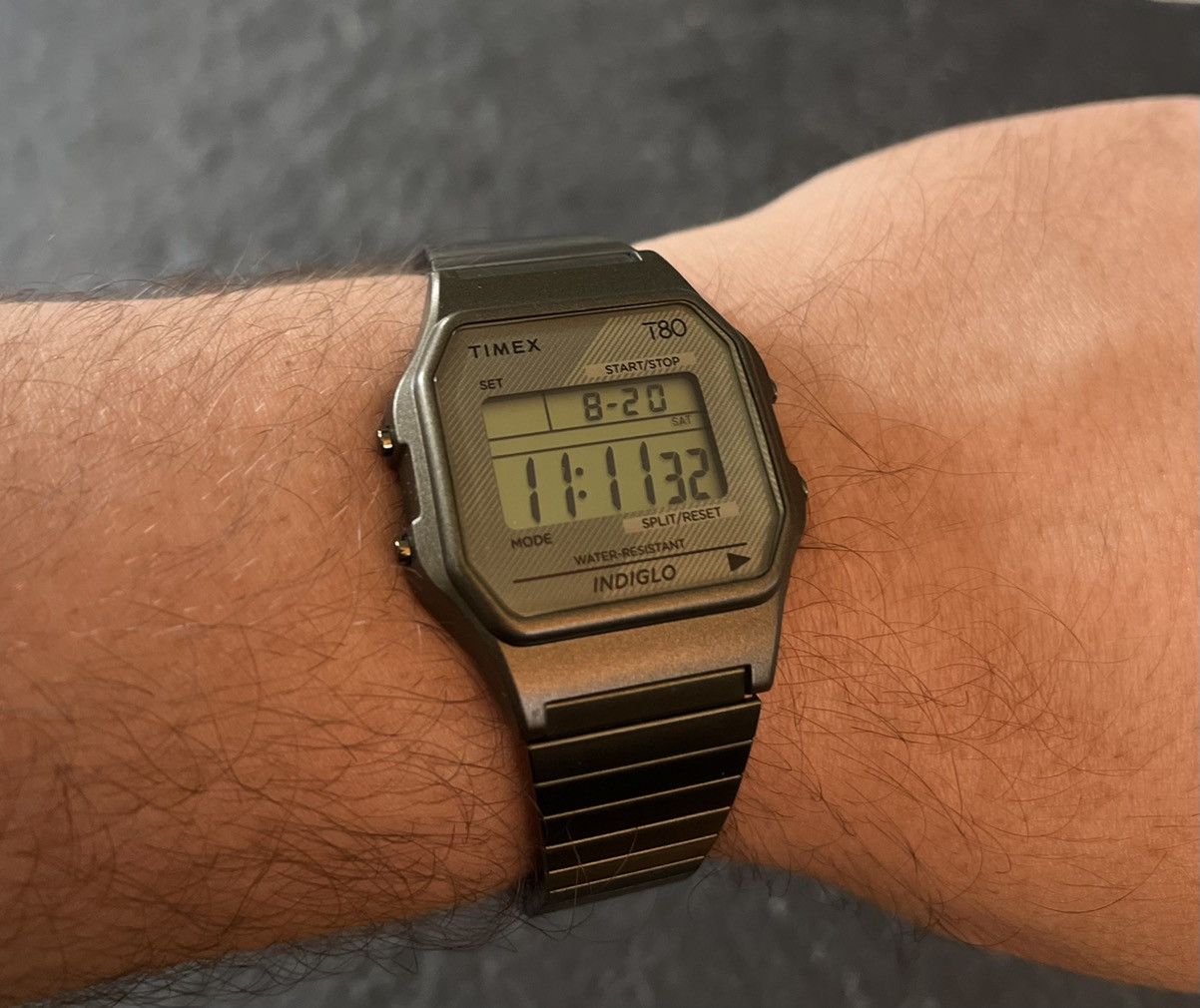 Timex TIMEX T80 Limited Edition Green Steel | Grailed