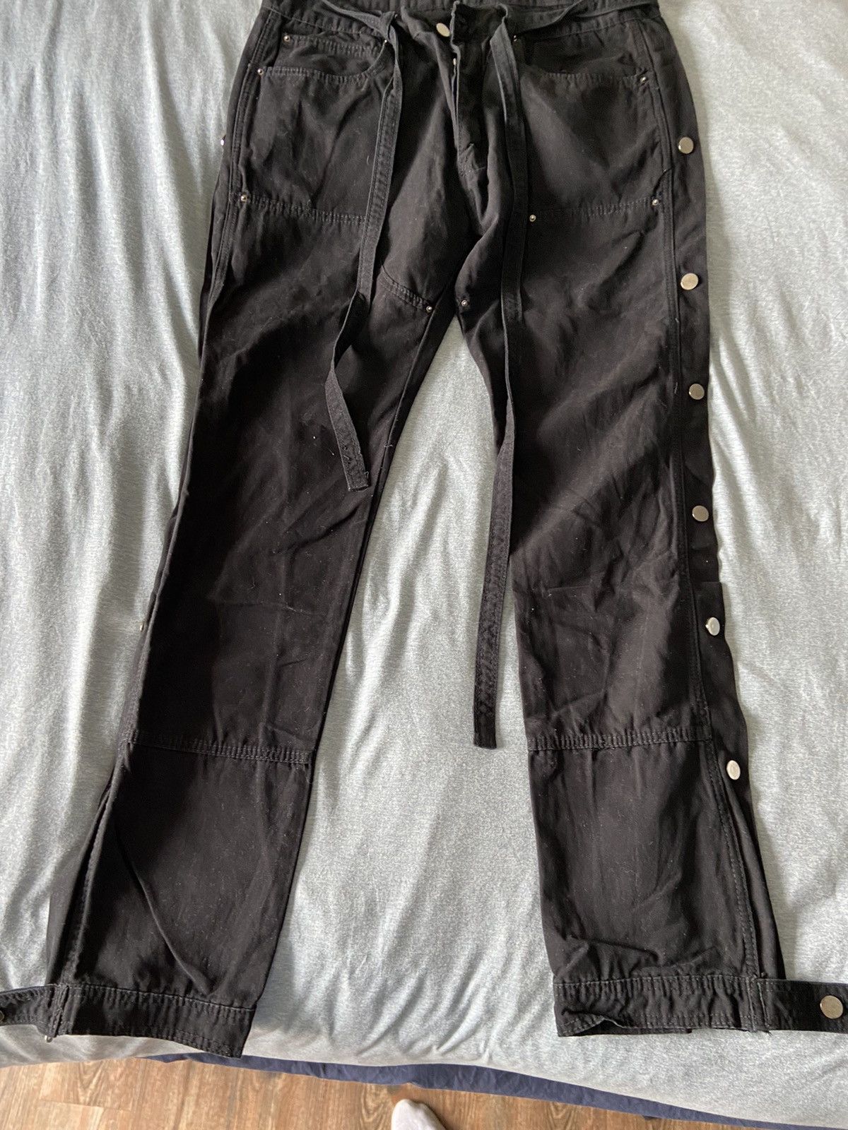 Mnml Mnml Cotton Double Knee Cargos Grailed