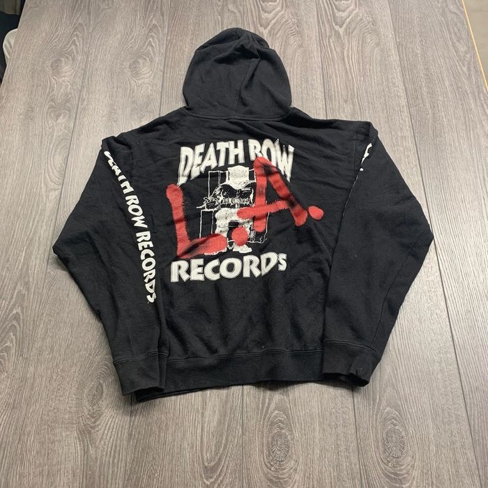 Vintage Vintage Death Row Records Black Hoodie | Grailed