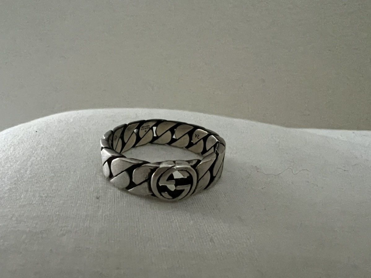 Gucci Gucci wide wing with interlocking G | Grailed