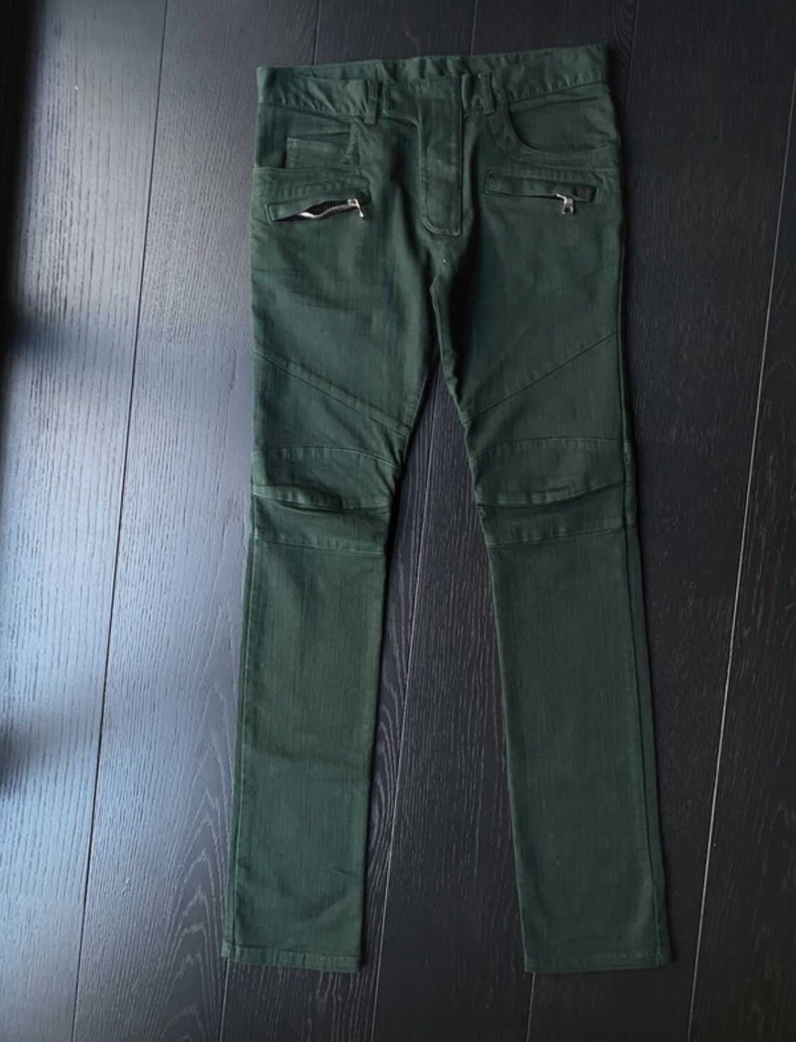 Balmain Biker Jeans | Grailed