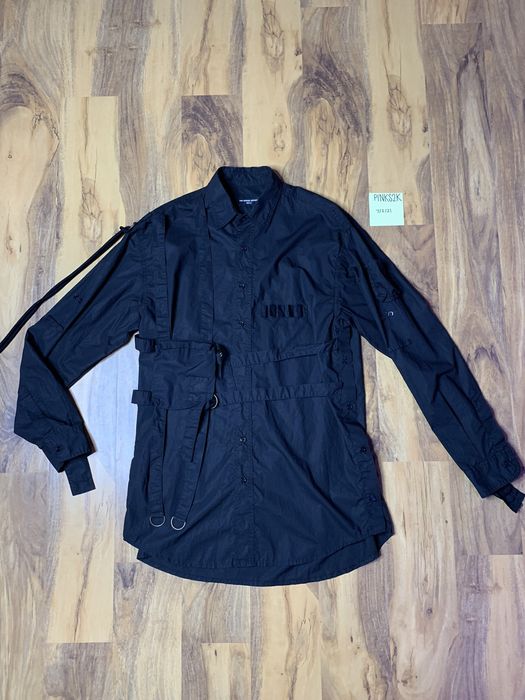 Raf Simons Raf Simons Archive Redux SS 2003 Consumed Bondage Shirt ...