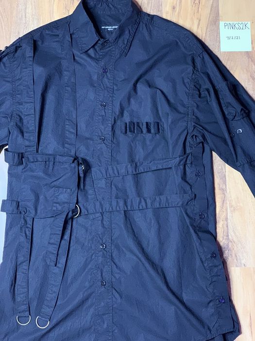 Raf Simons Raf Simons Archive Redux SS 2003 Consumed Bondage Shirt ...