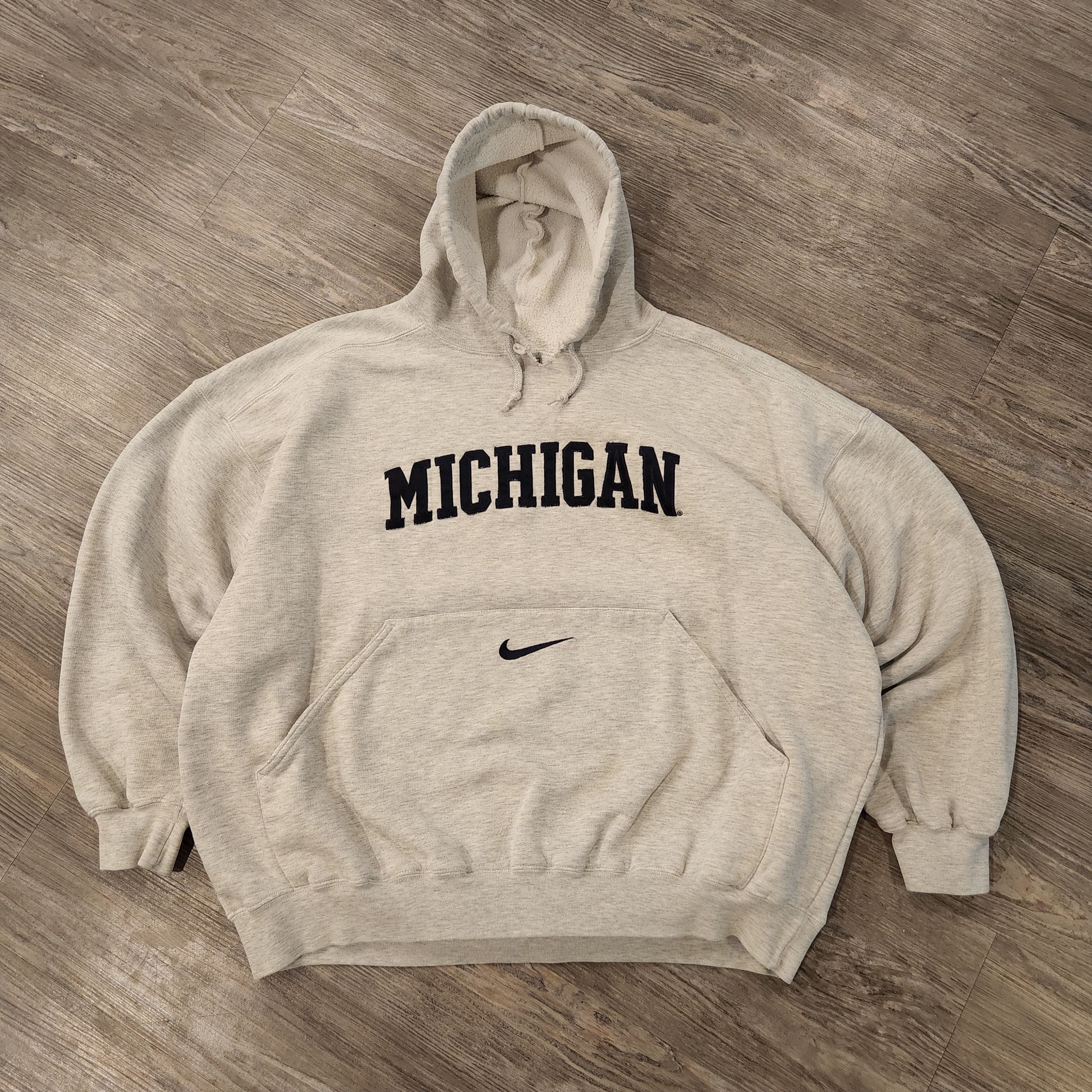 Nike × Unsound Rags × Vintage Vintage 90s Team Nike Michigan Center ...