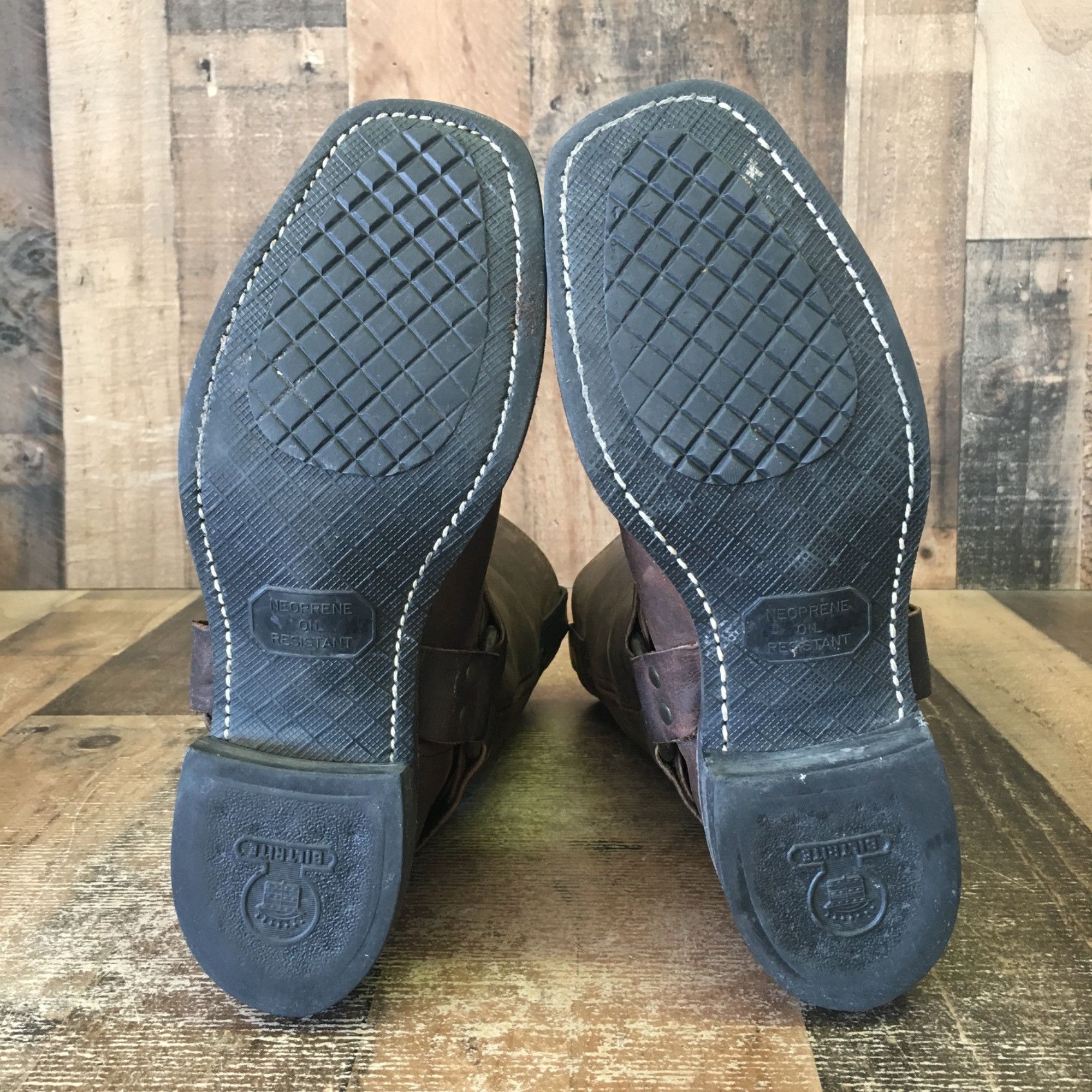 Frye Frye 700 Square Toe Buckle Harness Boots Mens 8.5 M | Grailed