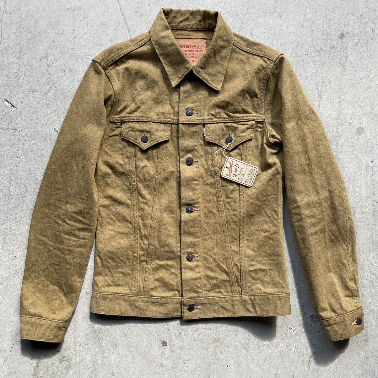 Japanese Brand × Ues Clothing Mfg. Co. × Ues Japan NEW UES Clothing 14.9oz 3rd TYPE DENIM JACKET ...