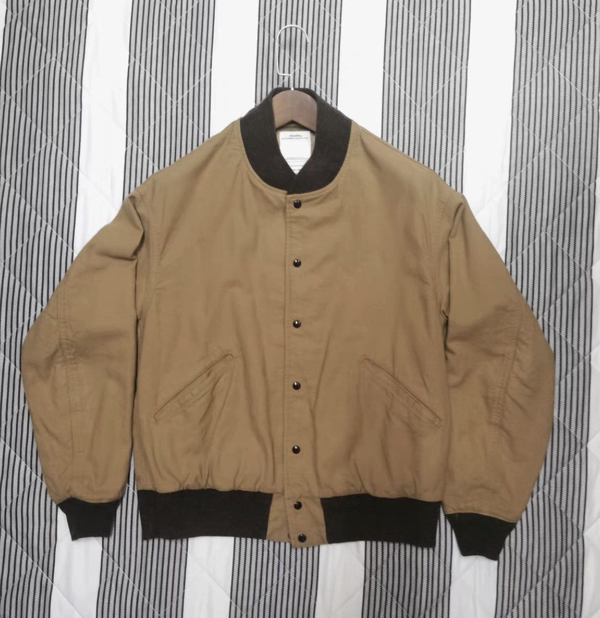 Visvim VISVIM 20AW VARSITY SB JKT | Grailed