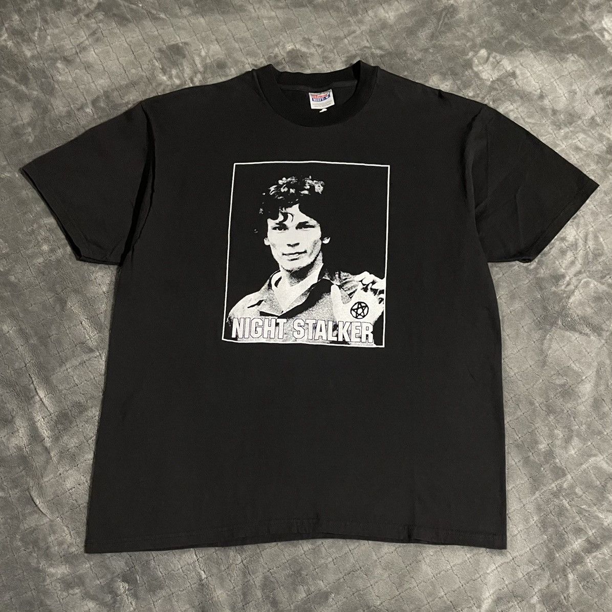 Streetwear × Vintage Vintage Richard Ramirez “Night Stalker” Tshirt ...