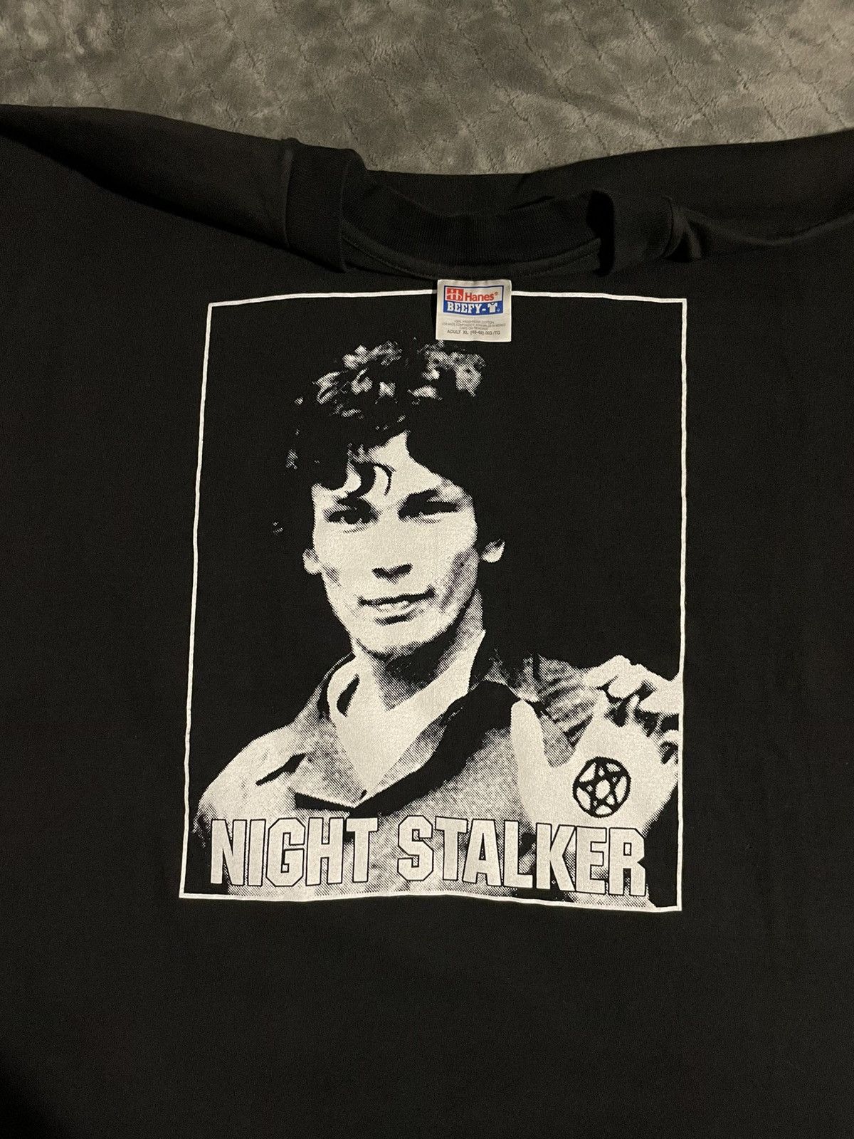 Streetwear × Vintage Vintage Richard Ramirez “Night Stalker” Tshirt ...