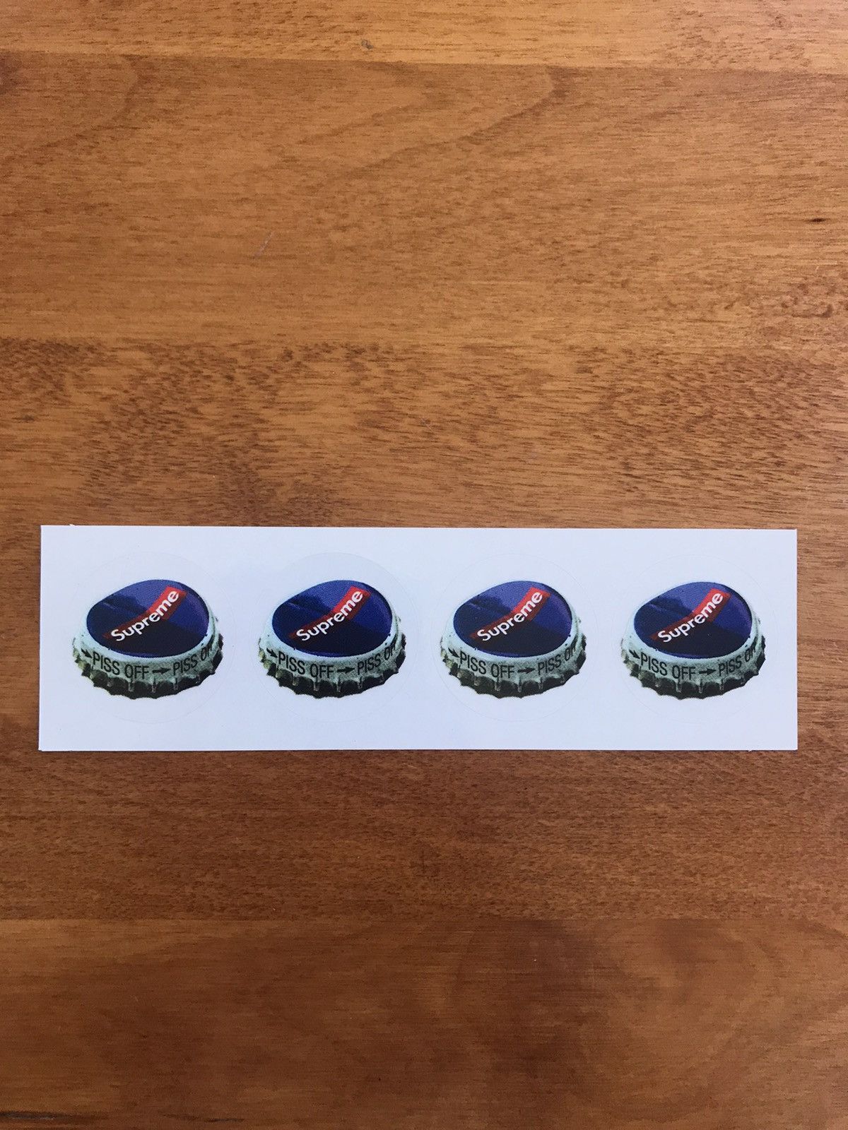 Supreme Bottle Cap Sticker | Grailed