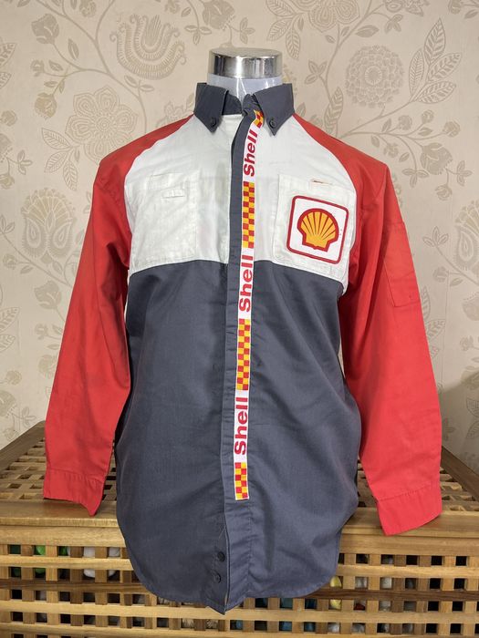 Vintage Shell Uniform Workers Vintage Japanese Outlet 1990s | Grailed