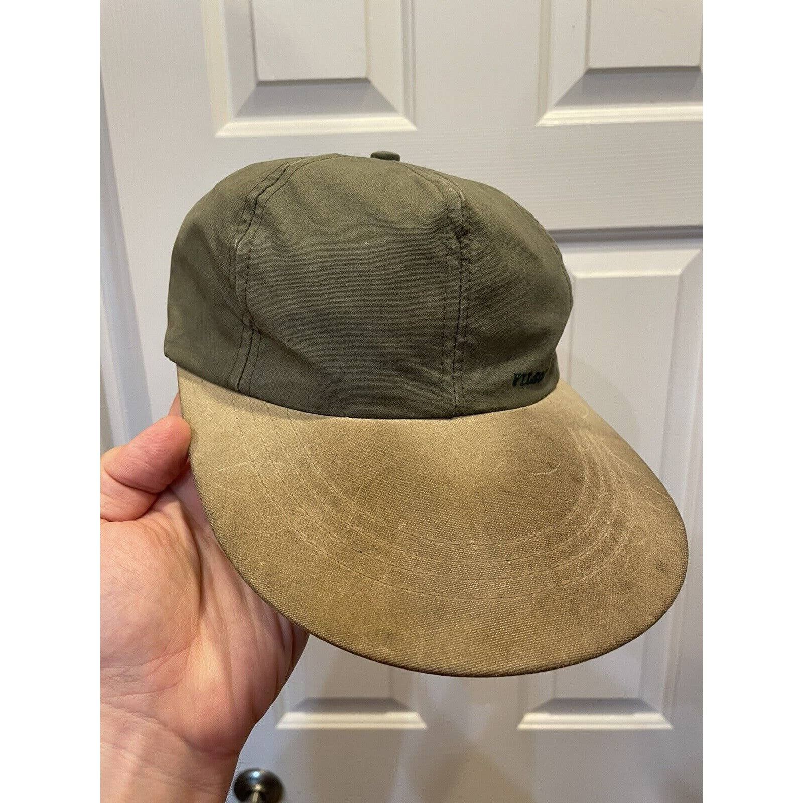 Filson Vintage CC Filson Co Genuine Waxed Canvas Hat USA Long Bill ...