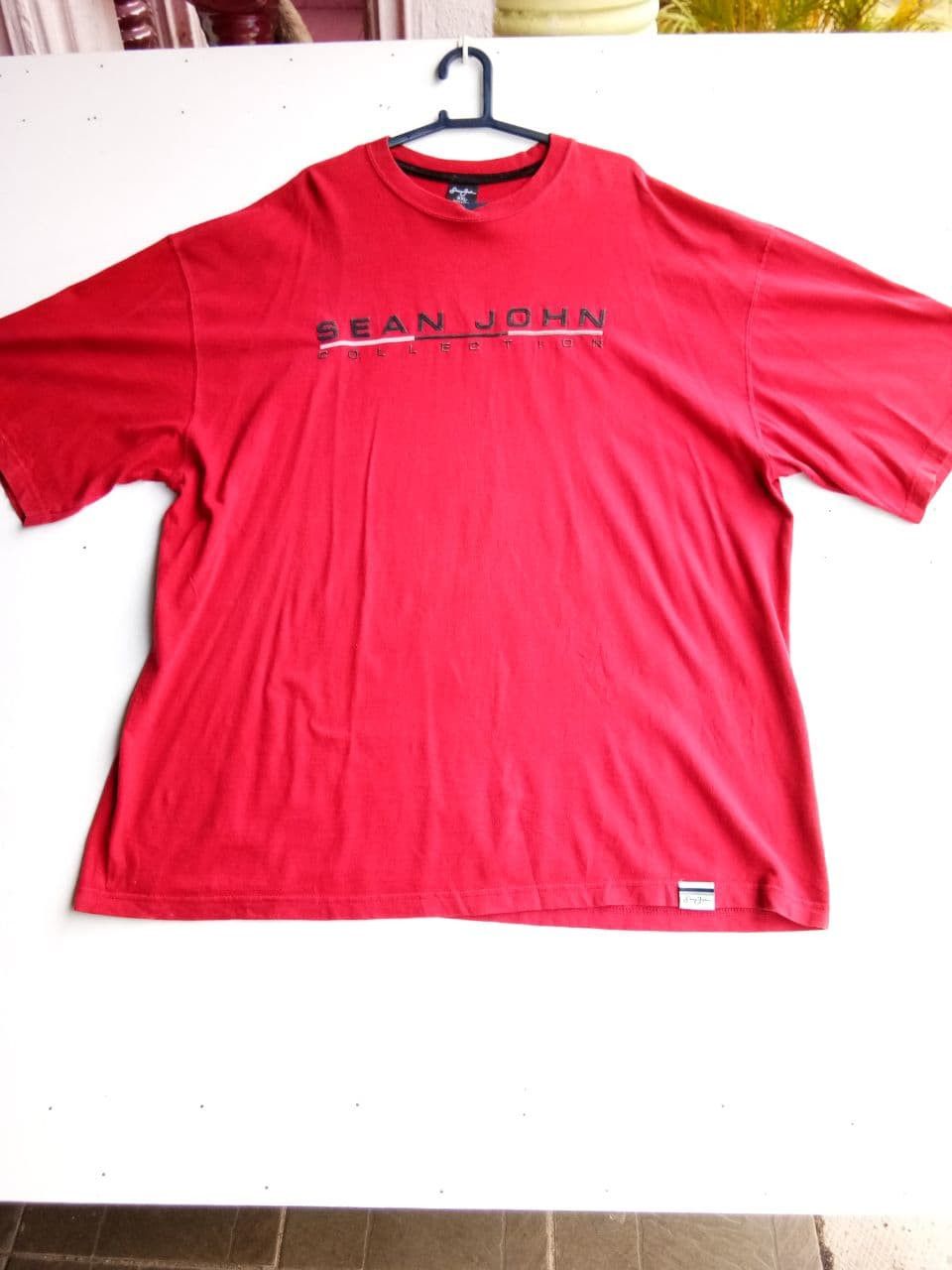 Sean John Vintage Sean John Collection Big Logo Short Sleeve T-Shirt ...