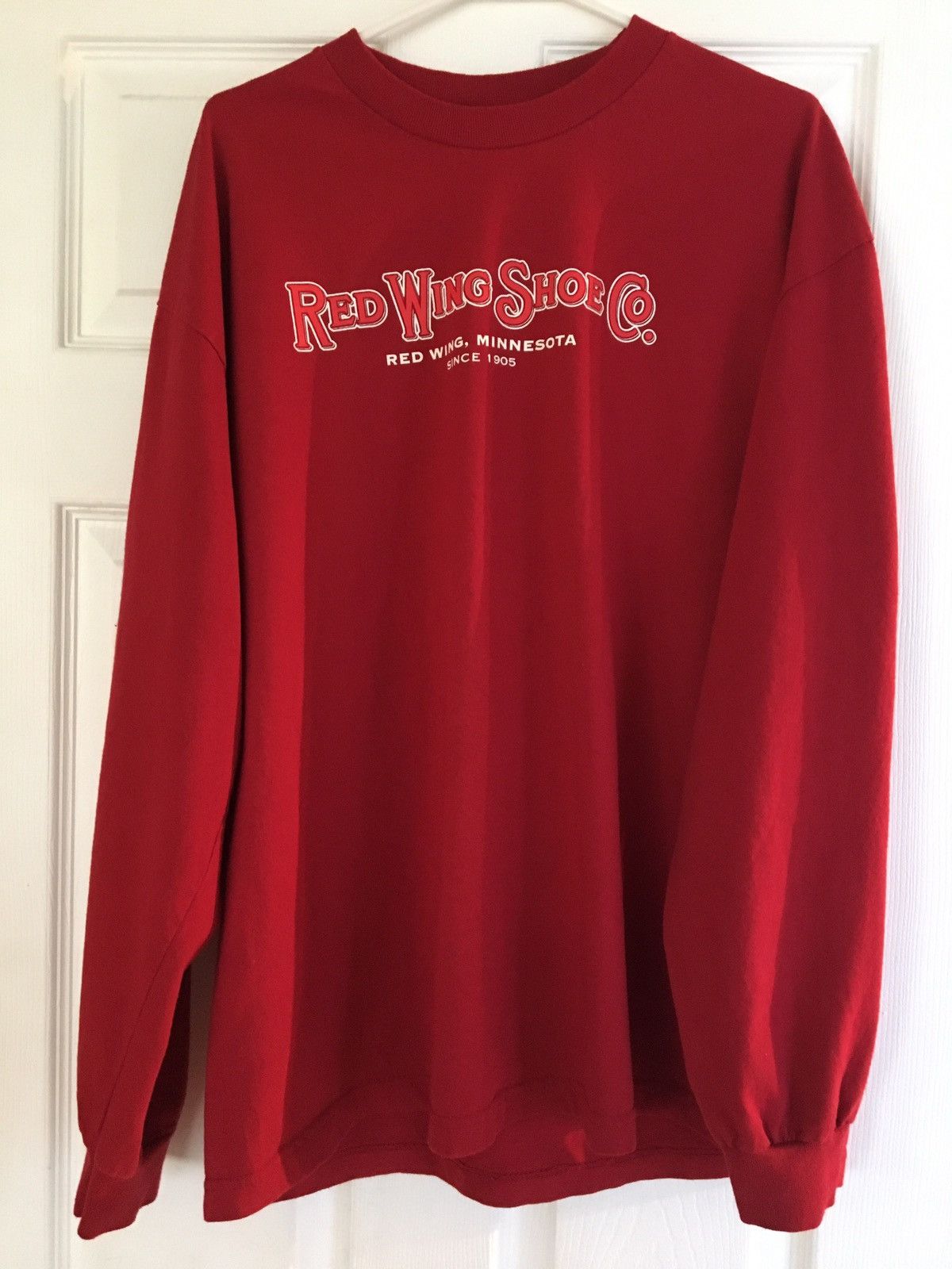 Red Wing × Vintage Vintage Red Wing Shoes Tee | Grailed