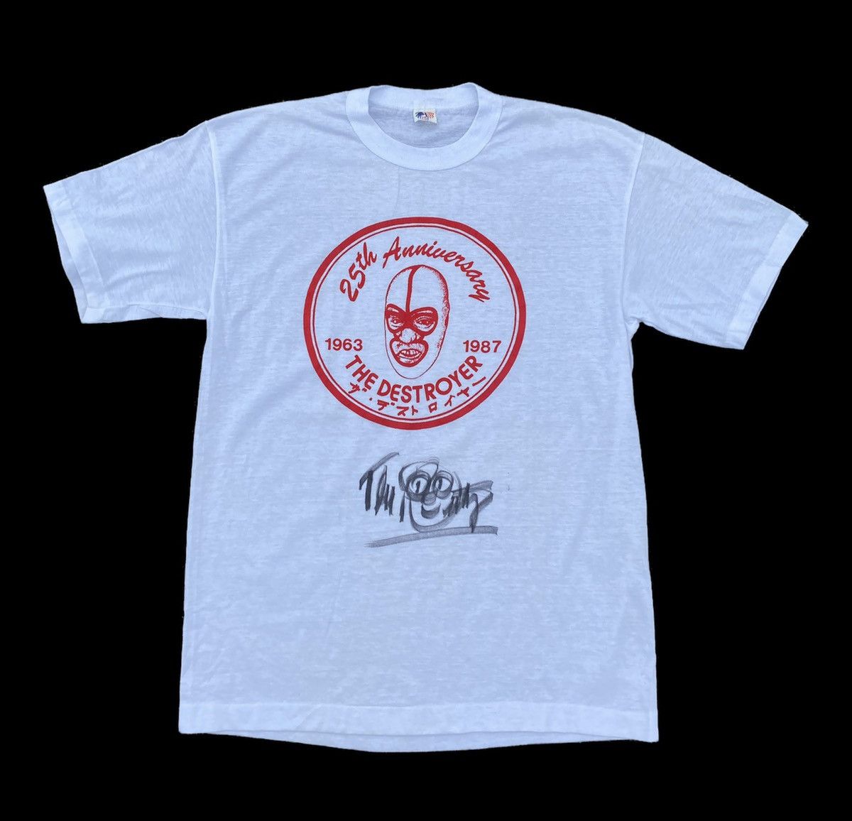 Vintage × Wwe × Wwf vintage 80s the destroyer wrestling wwe wwf shirt ...