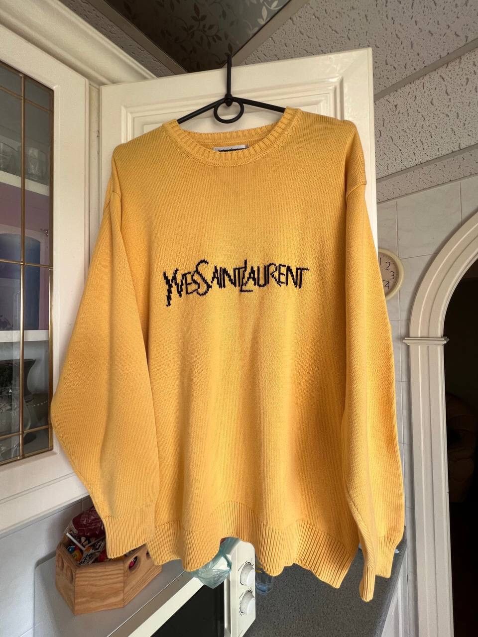 Luxury × Vintage × Ysl Pour Homme Vintage YSL Yves Saint Laurent Knit ...