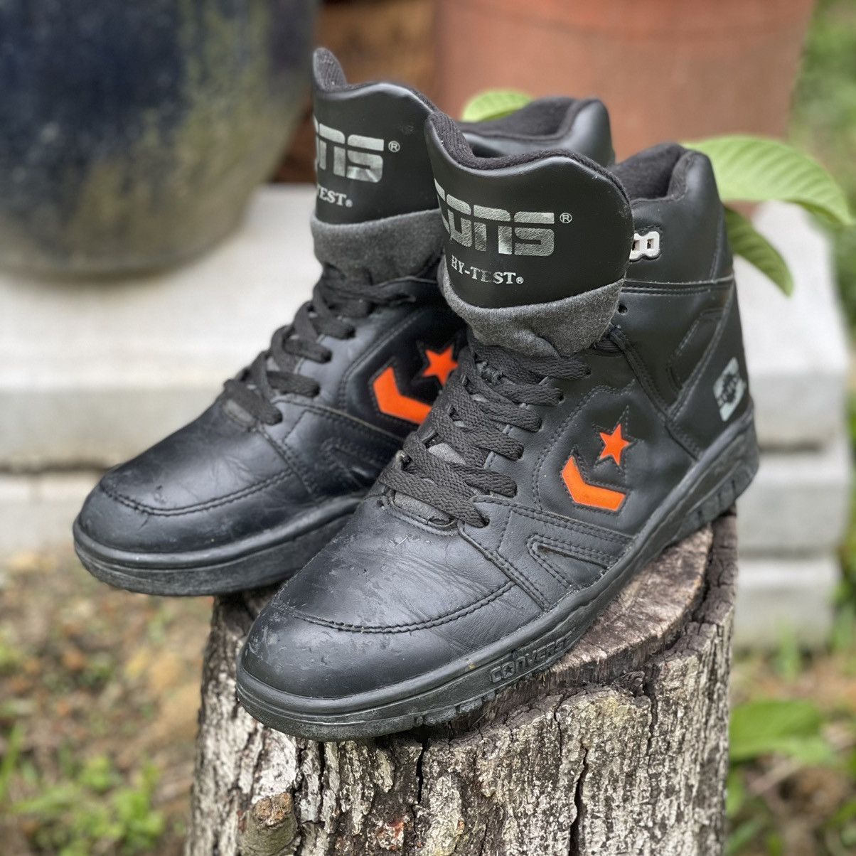 Vintage Vintage Converse Hy Test 80s Made in USA Steel Toe | Grailed