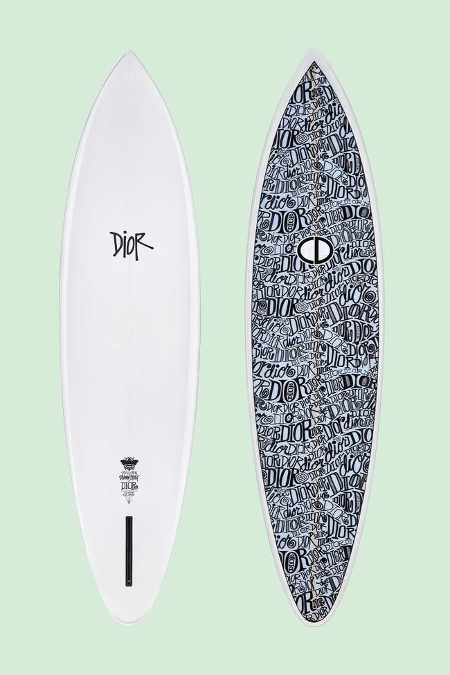 Dior × Kim Jones × Stussy Limited Edition AW20 Icy Blue Collage ...