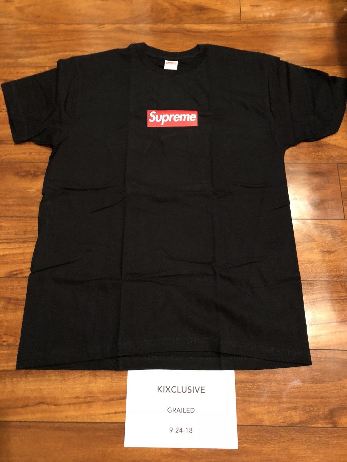 Supreme 20th Anniversary Tee Black | Grailed