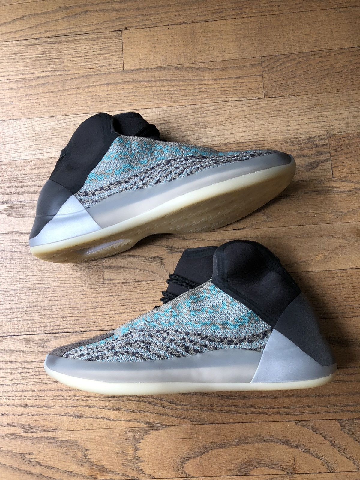 Adidas Yeezy QNTM Quantum “Teal Blue” | Grailed