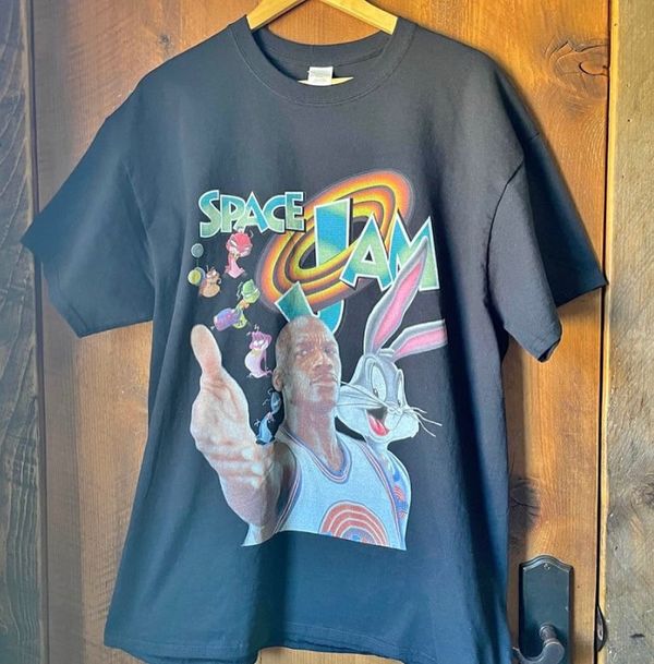 Gildan Vintage Space Jam Tee | Grailed
