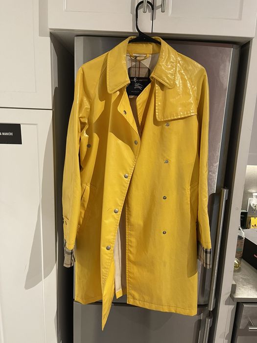 Burberry Burberry Yellow Trench / Raincoat Nova Check Jacket | Grailed