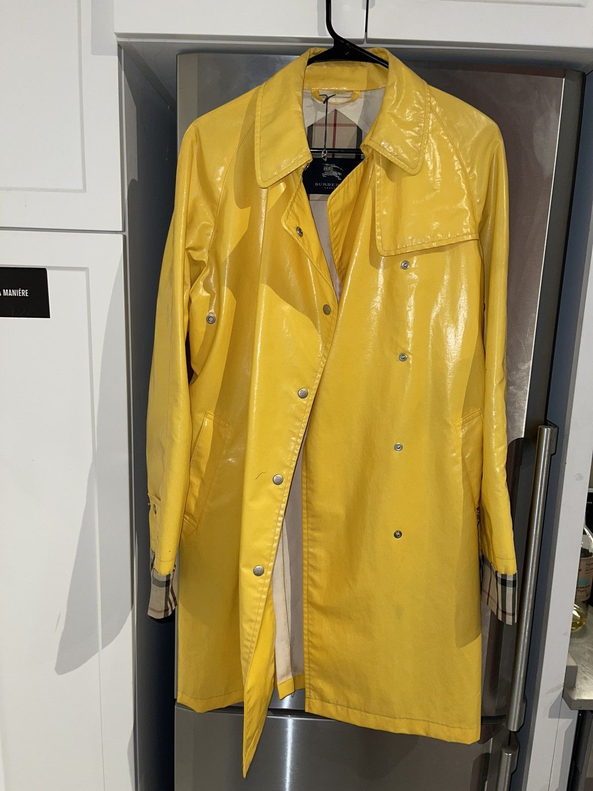 Burberry Burberry Yellow Trench / Raincoat Nova Check Jacket | Grailed