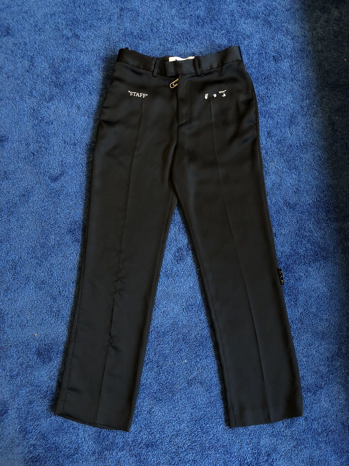 Off-White Off White STAFF uniform pants | Grailed