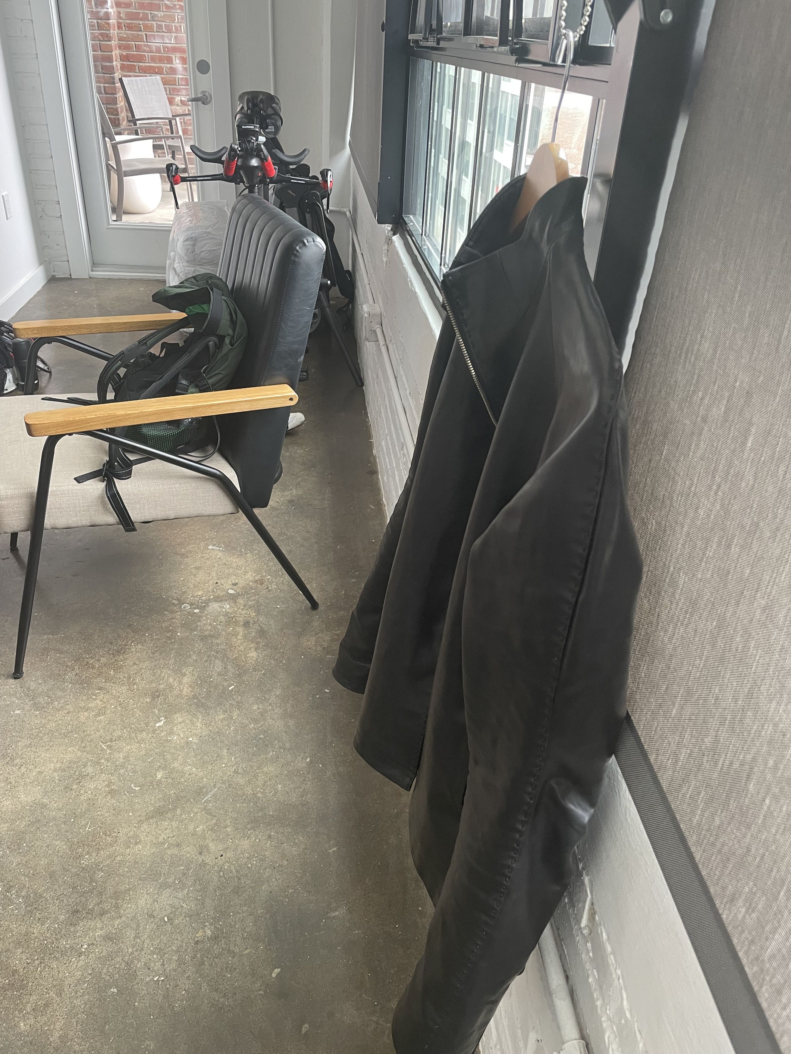 Devoa High Neck Jacket Calf Leather | Grailed