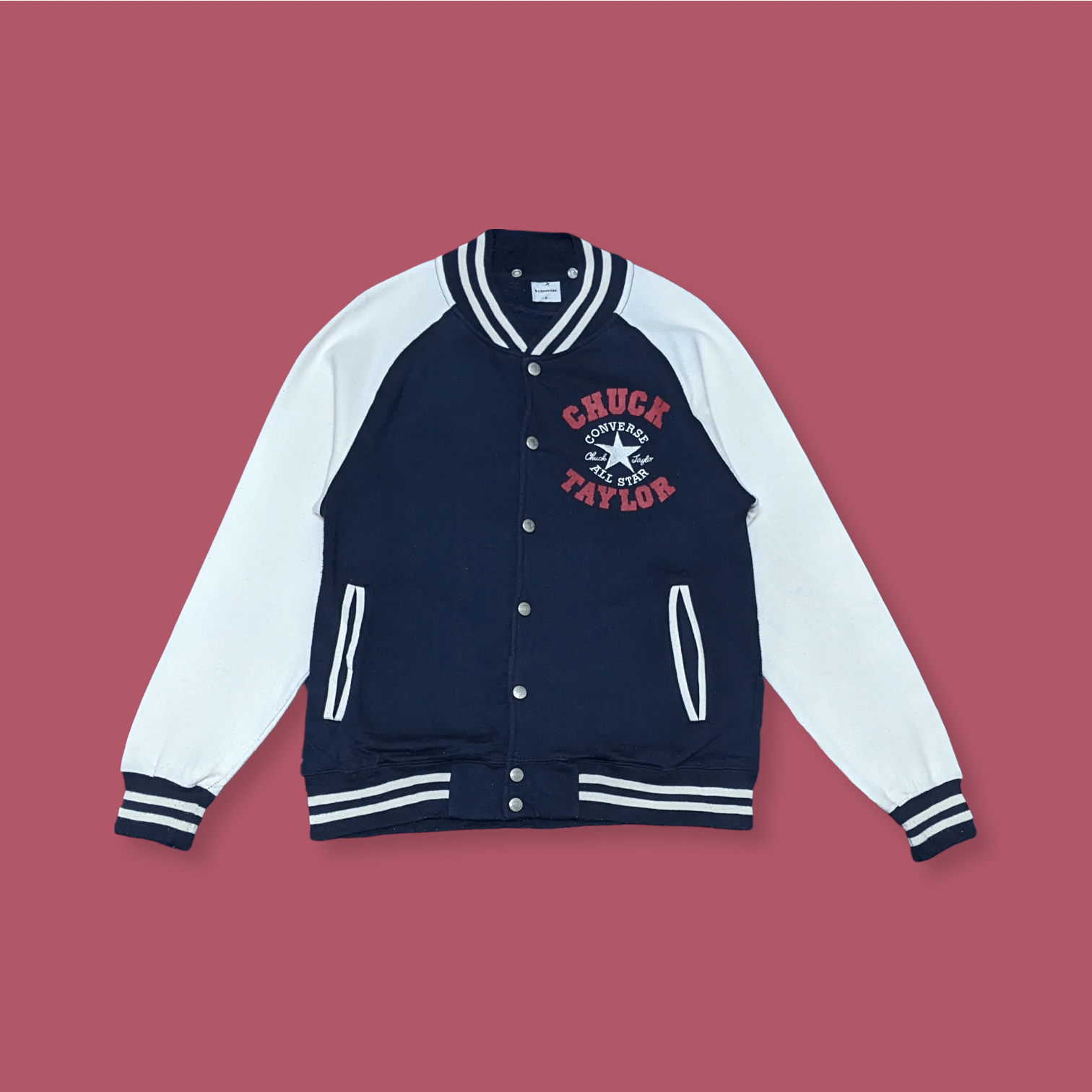 Vintage Vintage Converse Chuck Taylor Embroidered Varsity Jacket | Grailed