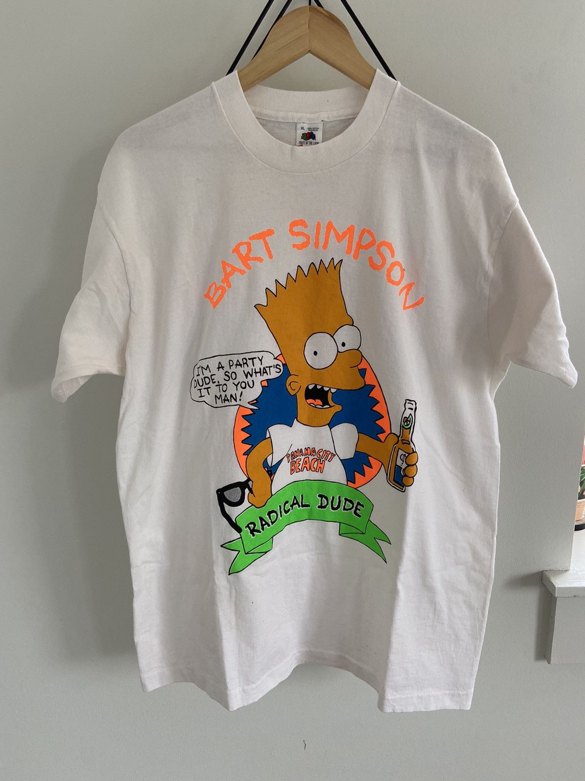 Fruit Of The Loom × The Simpsons × Vintage • Vintage 90s Bart Simpson ...