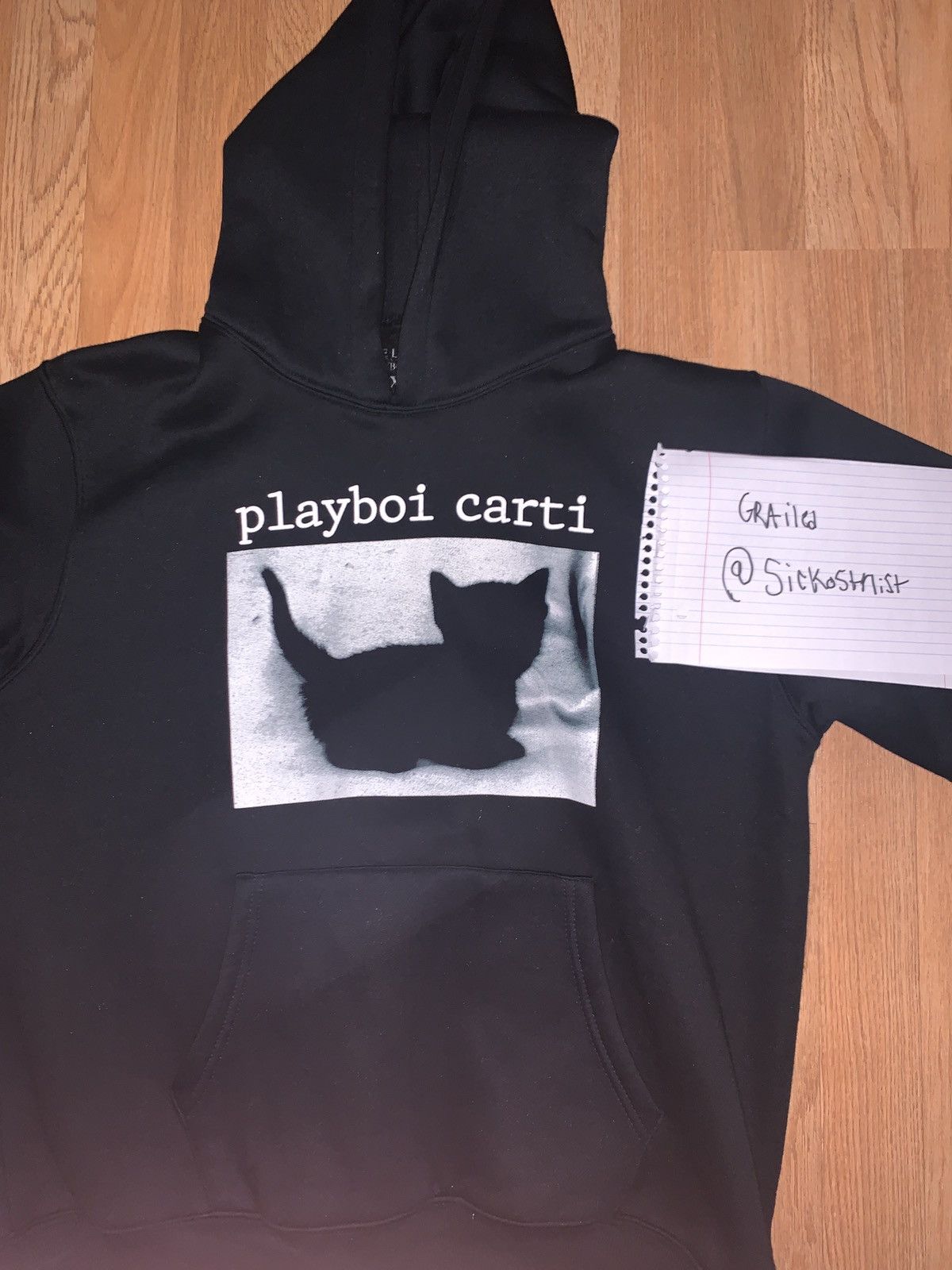 Playboi Carti Playboi Carti WLR Cat Hoodie *Rare* | Grailed