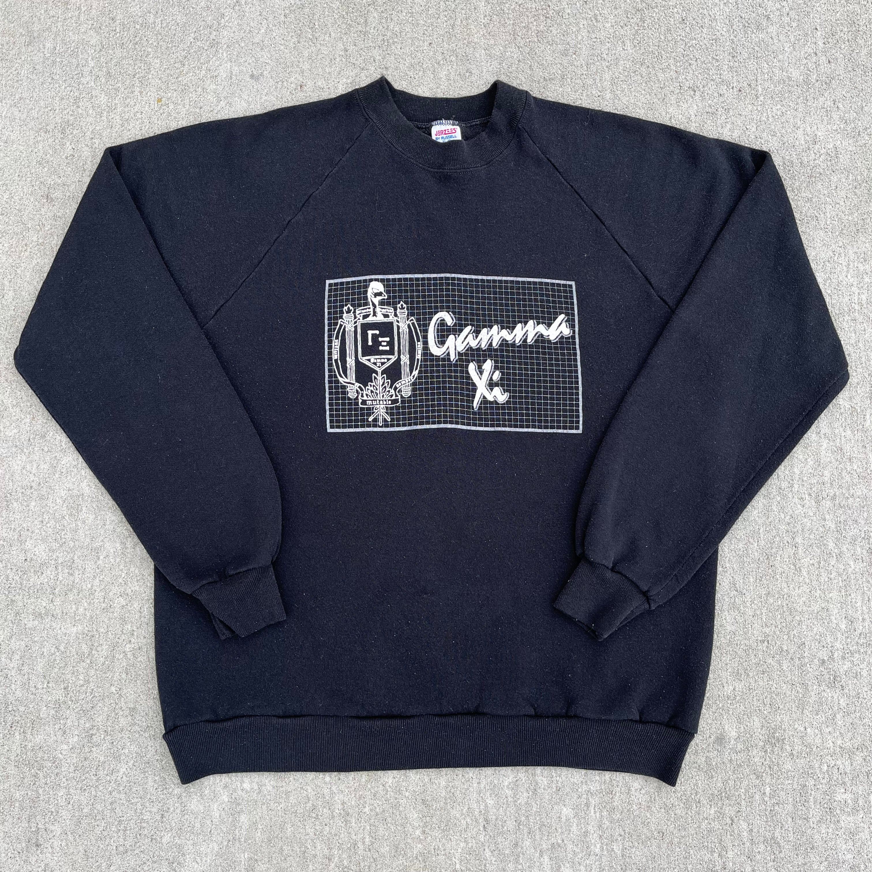 Vintage 80’s Gamma Xi Lipscomb Crewneck | Grailed