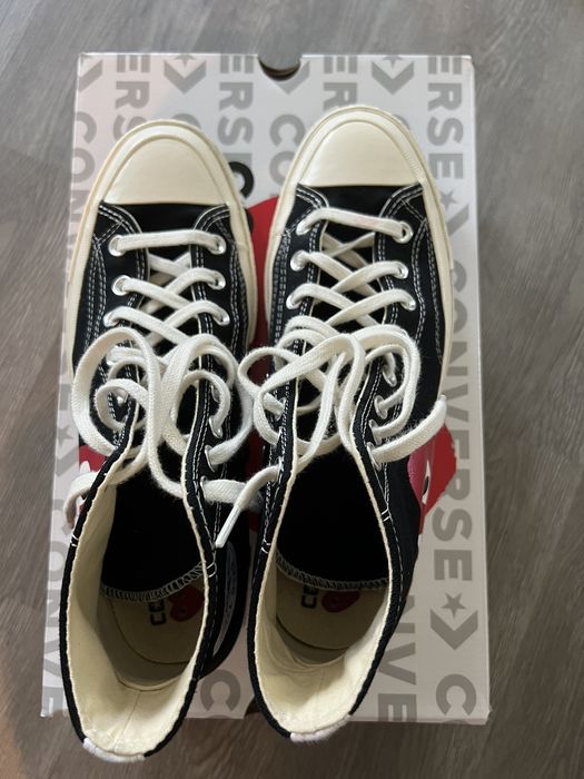 Converse CDG X Converse Red Heart | Grailed