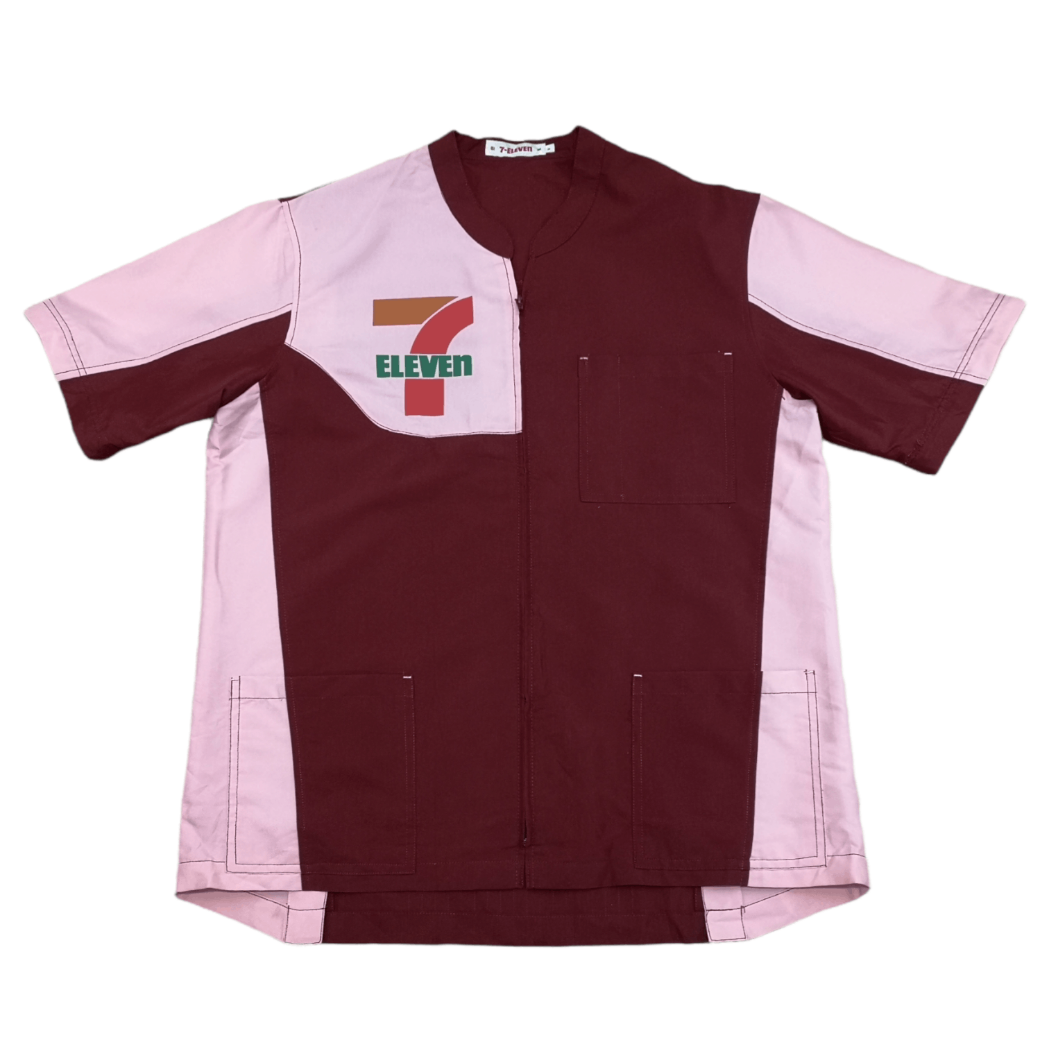 Vintage Vintage Japan 7-Eleven crew uniform work shirt | Grailed