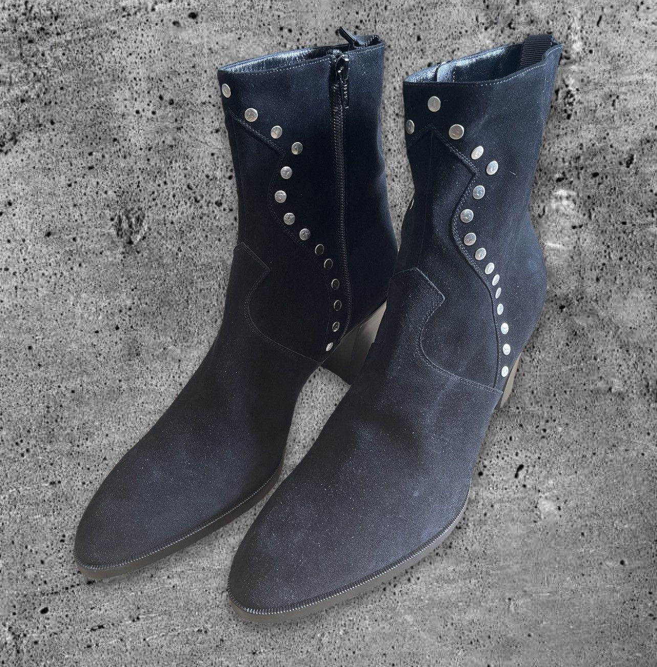 Celine × Hedi Slimane CELINE BY HEDI SLIMANE “FW20 PAGES STUDDED ZIPPED ...