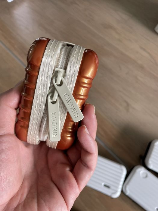 Rimowa Rimowa VIP limited edition orange mini case with white zip | Grailed