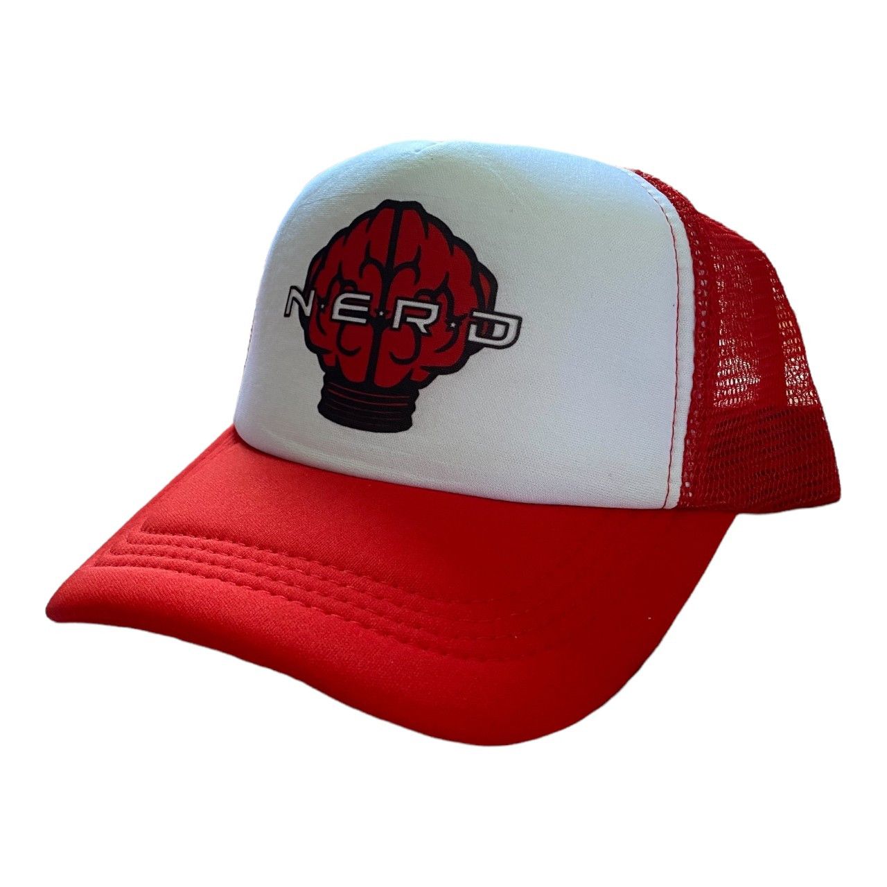 Band Tees × Rap Tees N.E.R.D Trucker Hat Pharrell Bootleg | Grailed