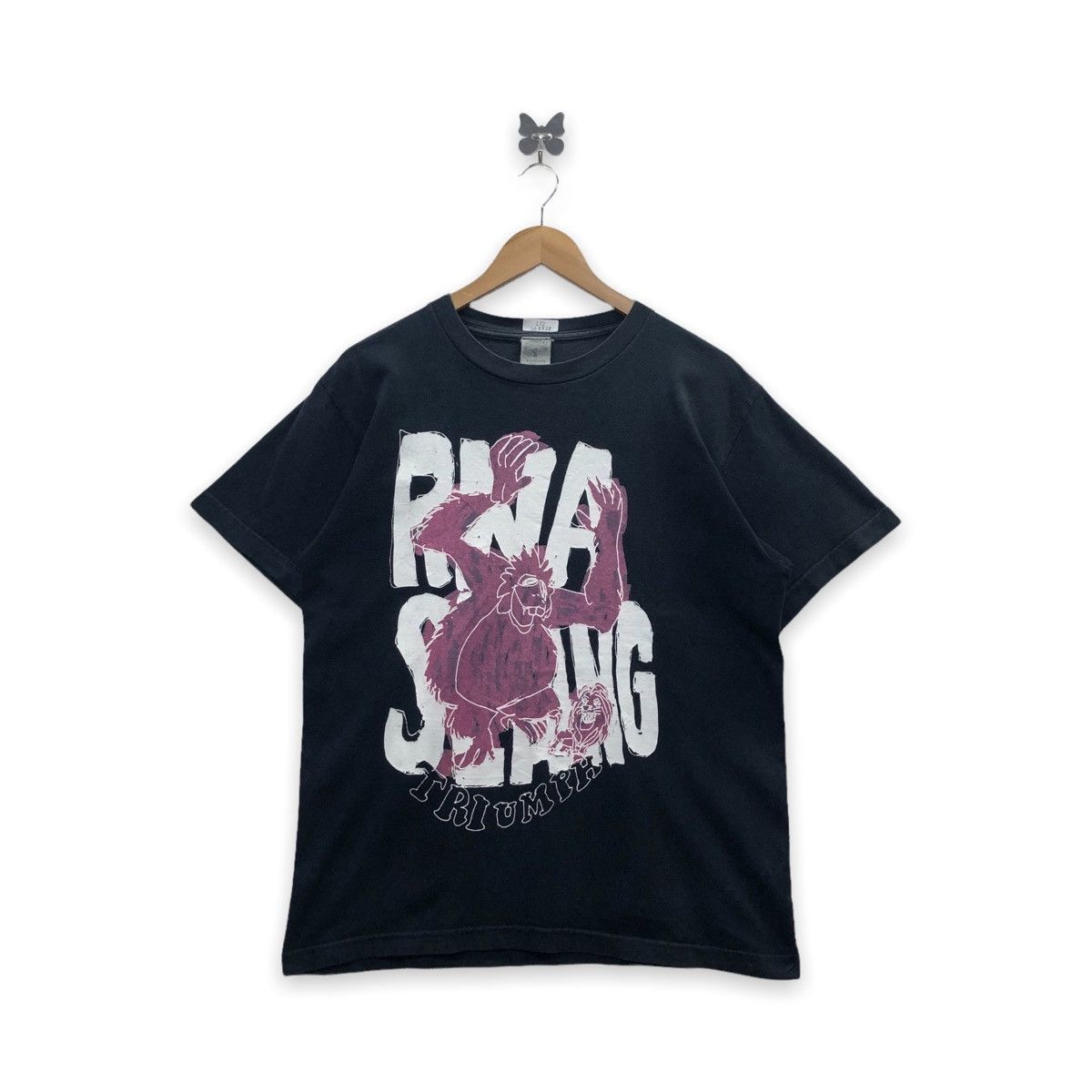 Japanese Brand × Vintage ‘Rare!! Vintage RNA Slang Triumph T-shirt ...