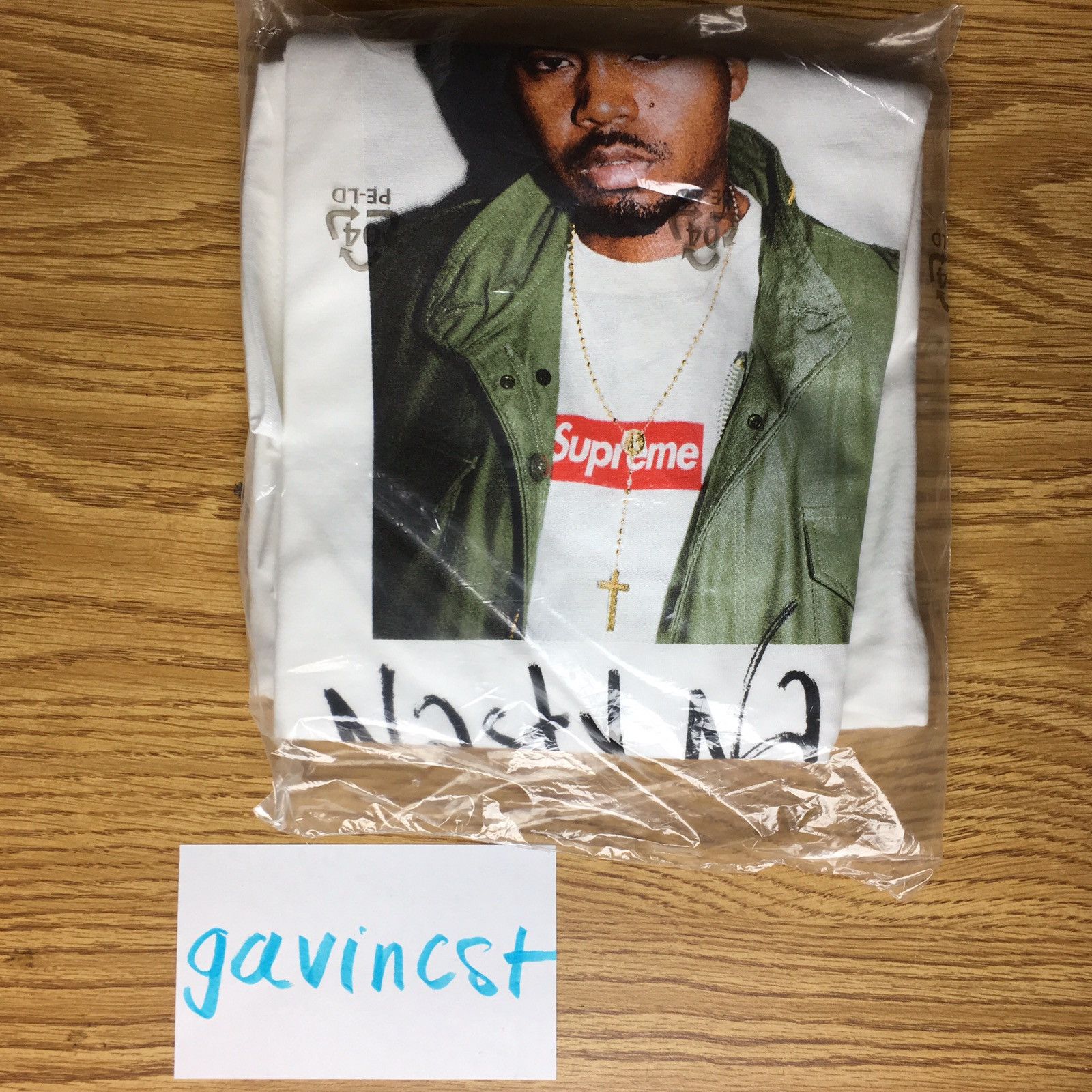 Supreme Nas Tee | Grailed