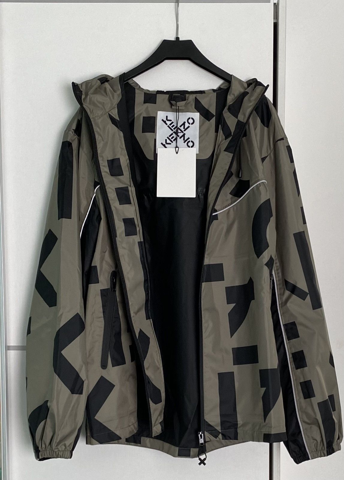 Kenzo Kenzo monogram raincoat | Grailed