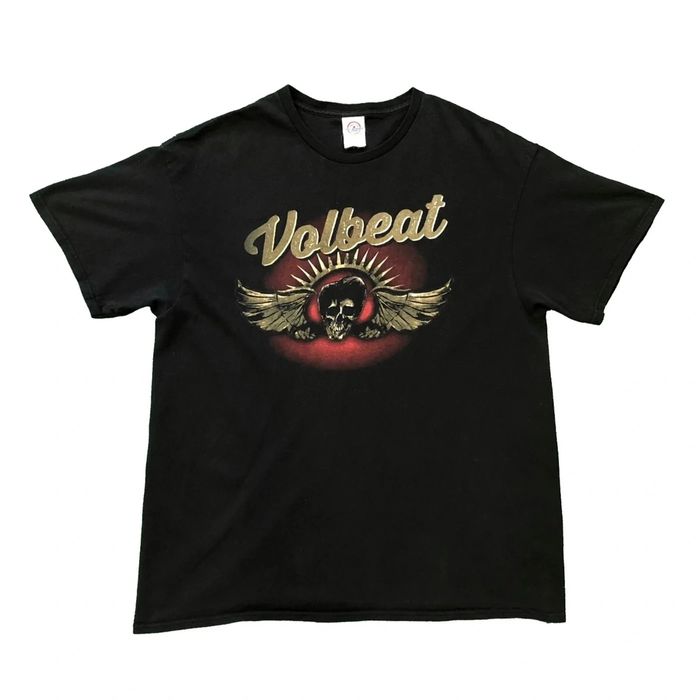 Vintage Vintage Volbeat Skull & Wings Band Tee | Grailed