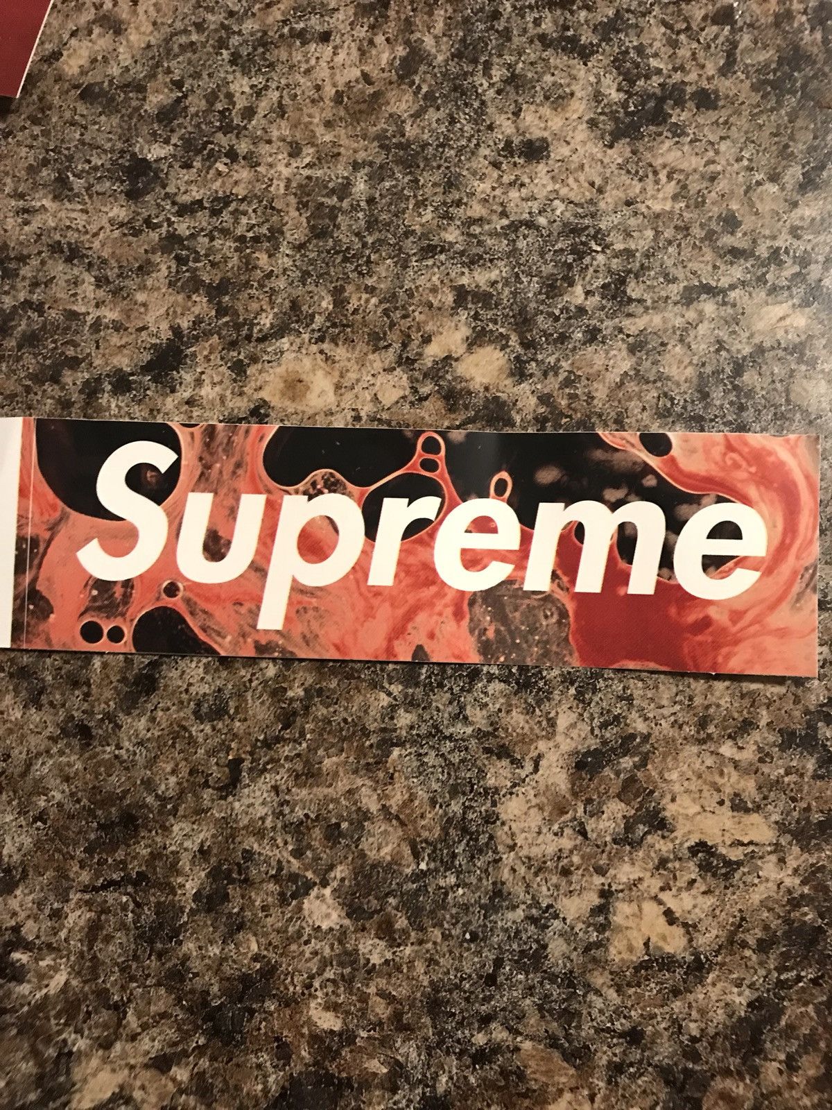 Supreme Blood and semen sticker pack | Grailed