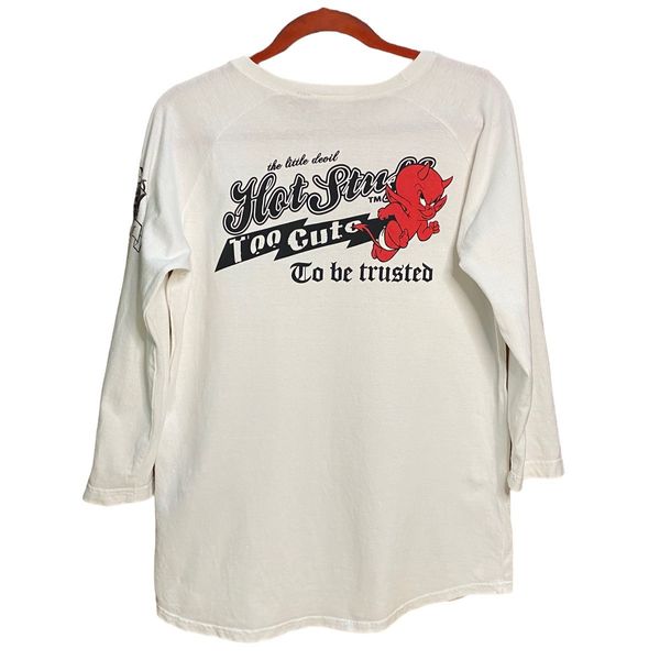 Vintage Hot Stuff The Little Devil Casper The Ghost 3Q Tshirt | Grailed