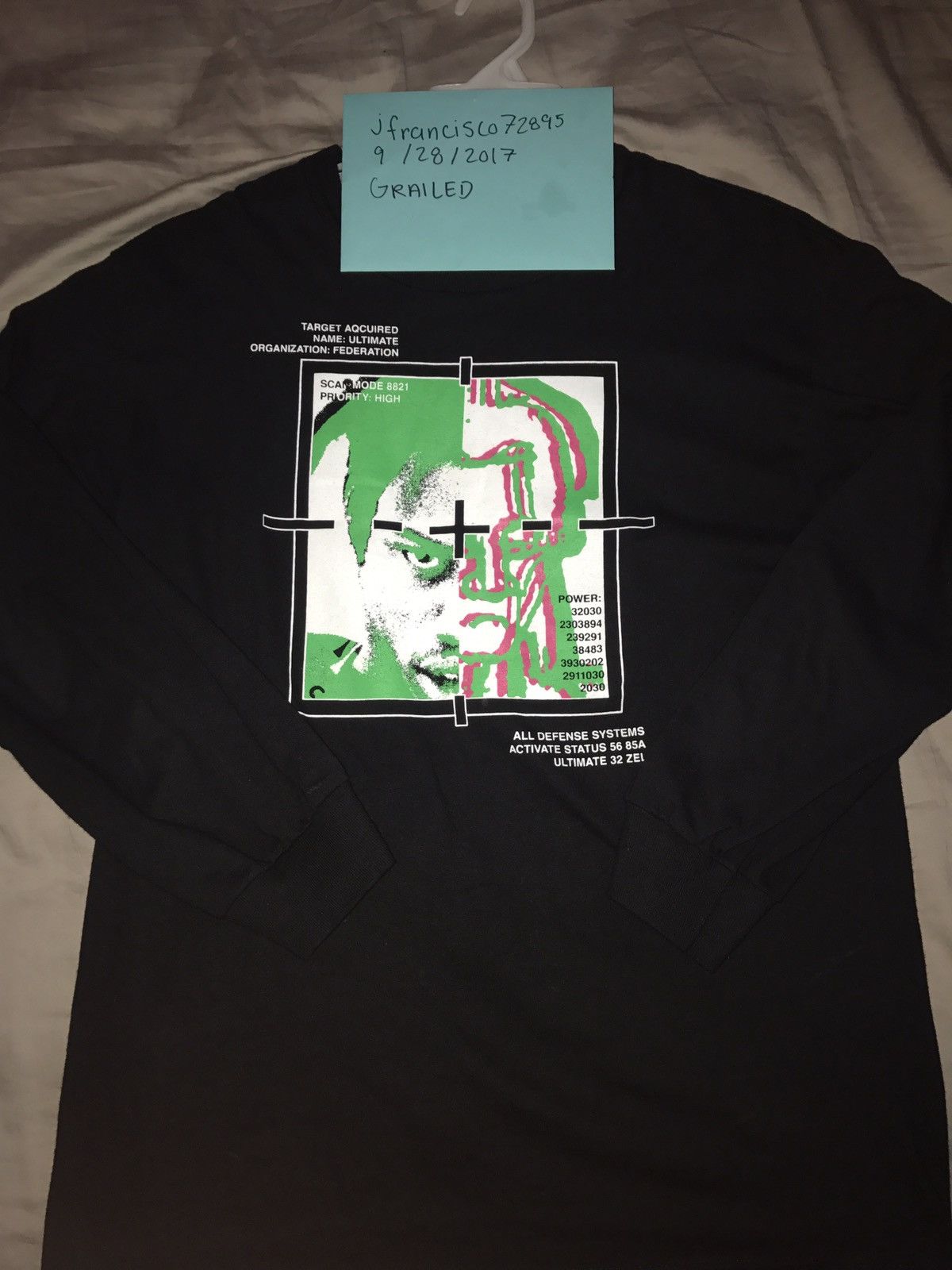 Gildan Denzel Curry ULT tour merch long tee | Grailed