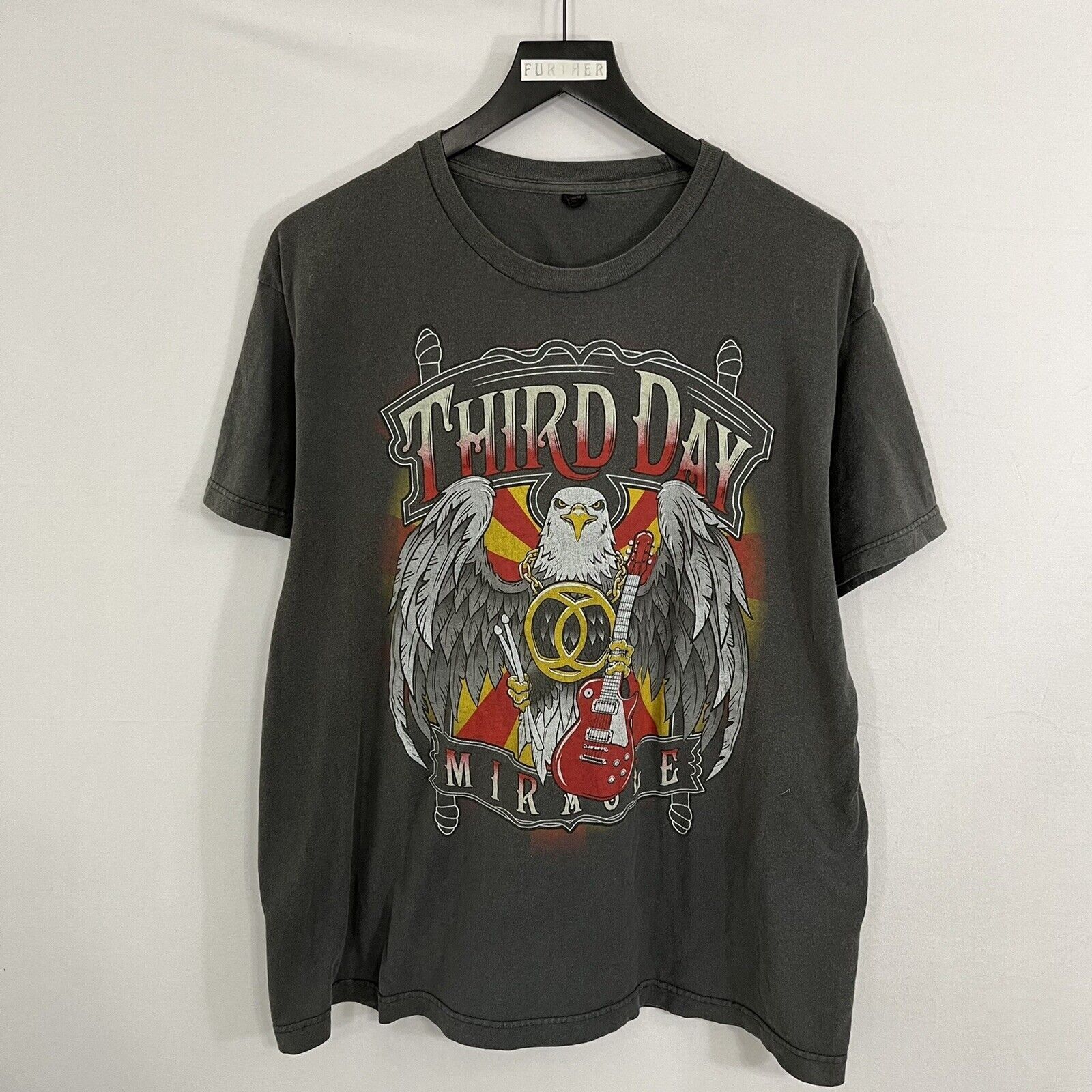 Rock Band Third Day Miracle Tour Christian Rock Music Band T-Shirt ...